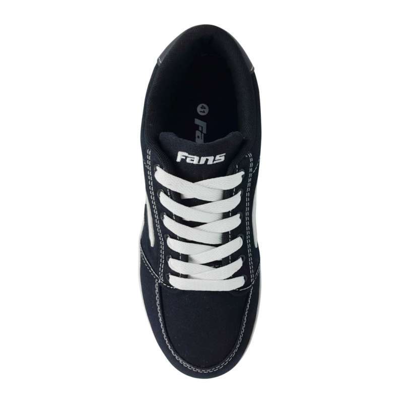 Jual Sepatu sneakers Fans Clasiq 2 BW tapak dijahit karet asli original ...