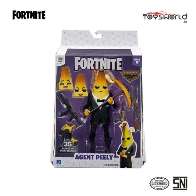 Jual Fortnite 1 Figure Pack 6in Legendary Series Agent Peely Di Seller ...