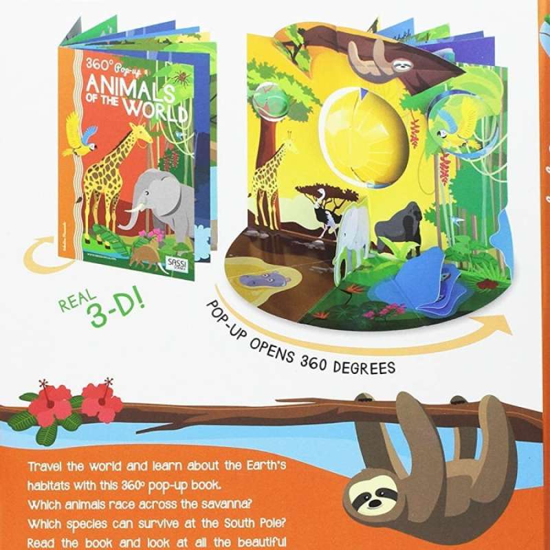 Promo 360 degree Pop-up: Animals of the World Diskon 23% di Seller Kim ...