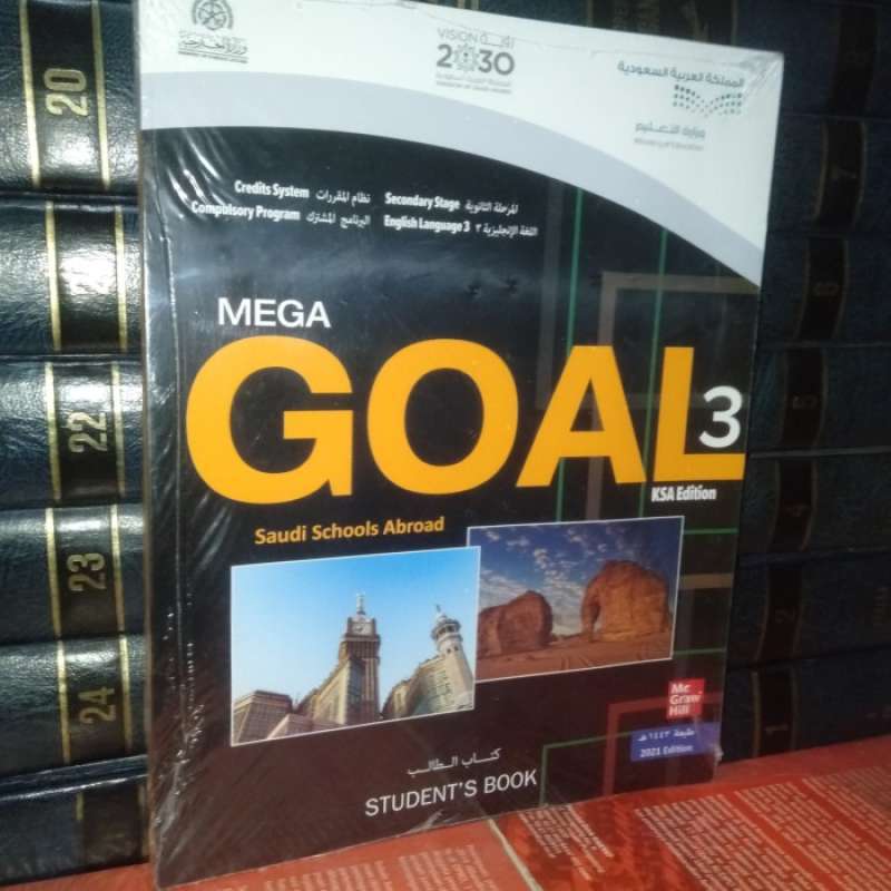 Promo Paket Buku Mega Goal 3 Saudi Schools Abroad Students Book - Workbook Diskon 23% Di Seller ...