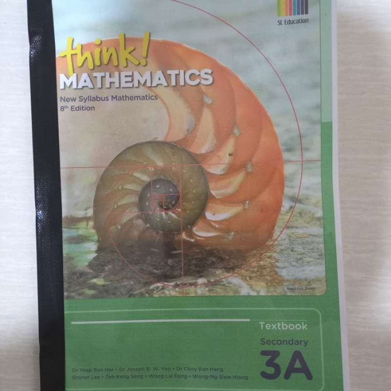 Promo Think! Mathematics 8th Edition Textbook 3a (baca Deskripsi ...
