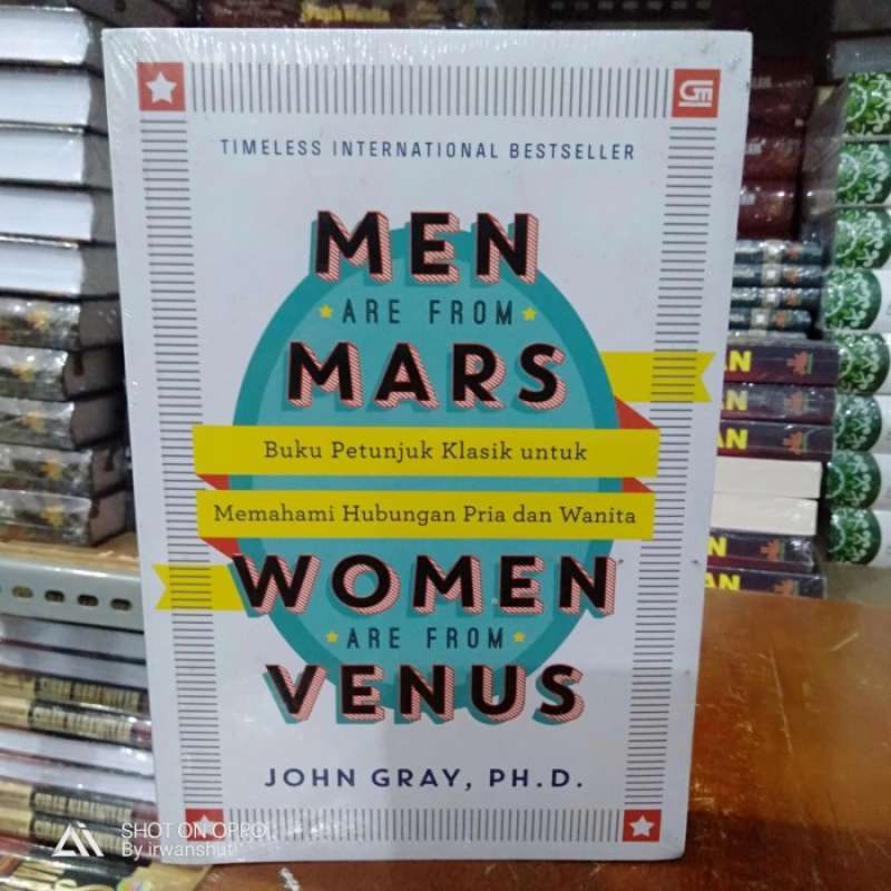 Promo men are from mars women are from venus Gramedia original Diskon 23% di Seller Kim Nona ...