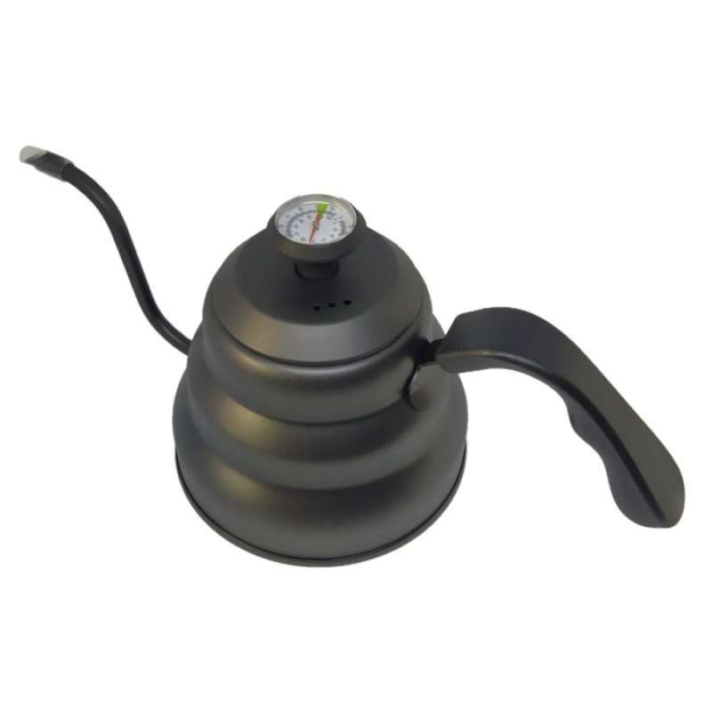 Promo 1 Liter Teko Termometer Kopi - Ketel Leher Angsa - Drip Kettle ...