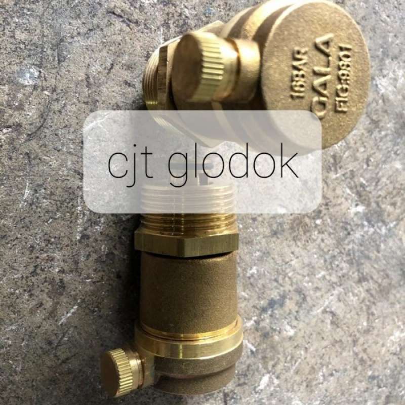 Jual BEST PROMO SMALL AUTOMATIC AIR VENT VALVE BRASS / KUNINGAN GALA 3/ ...