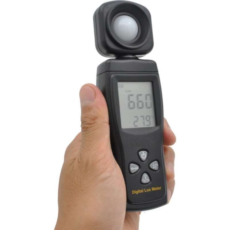 Promo Ukur Tes Cahaya Lumen - Digital Lux Light Flux Intensity Meter ...