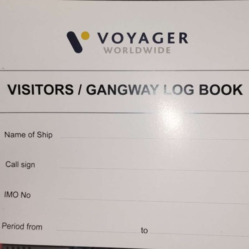 Promo Visitor / Gangway Log Book Diskon 23% Di Seller Kim Nona Shop ...