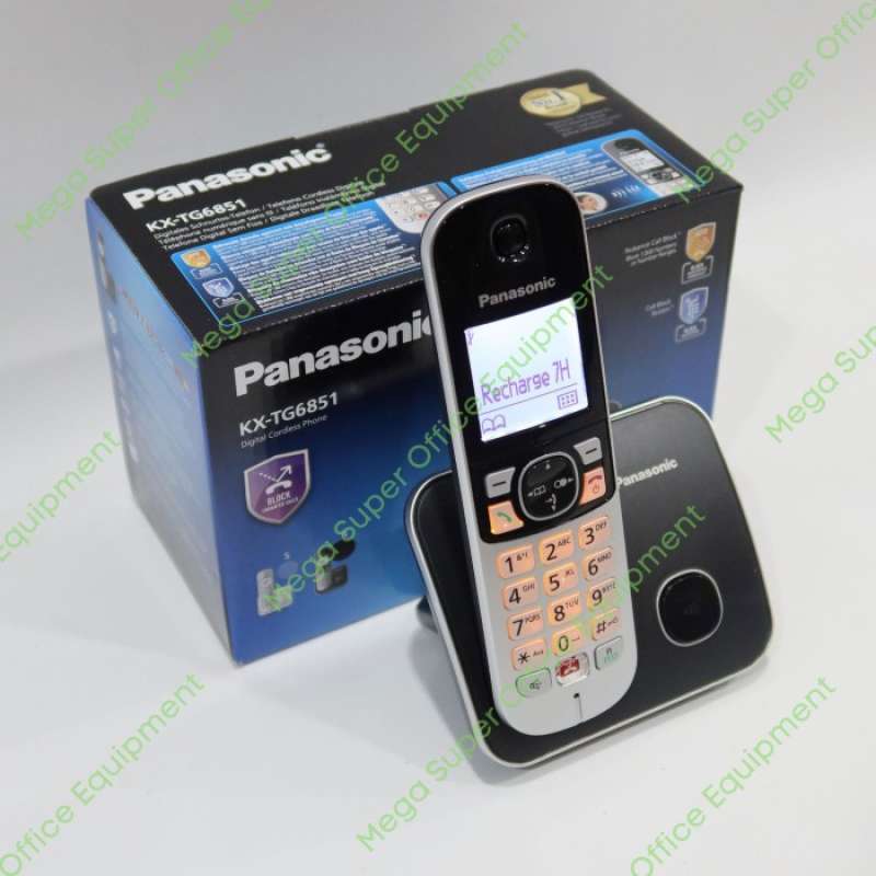 Jual Wireless Phone Panasonic Kx-tg6851 Telepon Rumah Panasonic Kx-tg6851 A9 Terbaik Di Seller ...