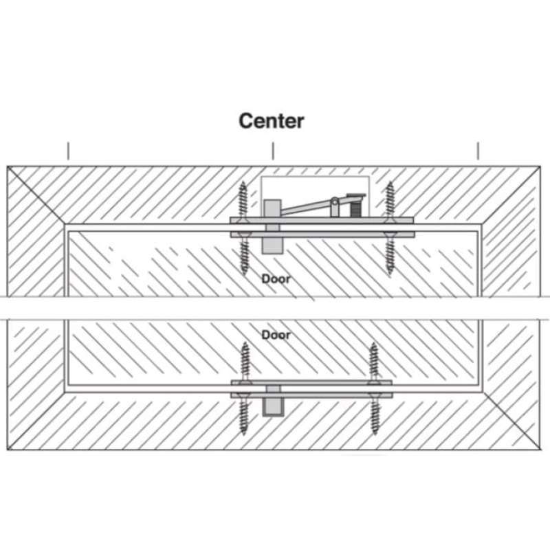 Promo Engsel Pivot Pintu Rumah Kantor Engsel Swing Putar Stainless