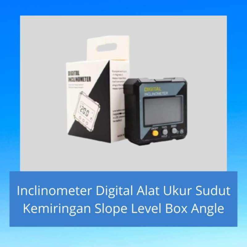 Promo Inclinometer Digital Alat Ukur Sudut Kemiringan Slope Level Box ...