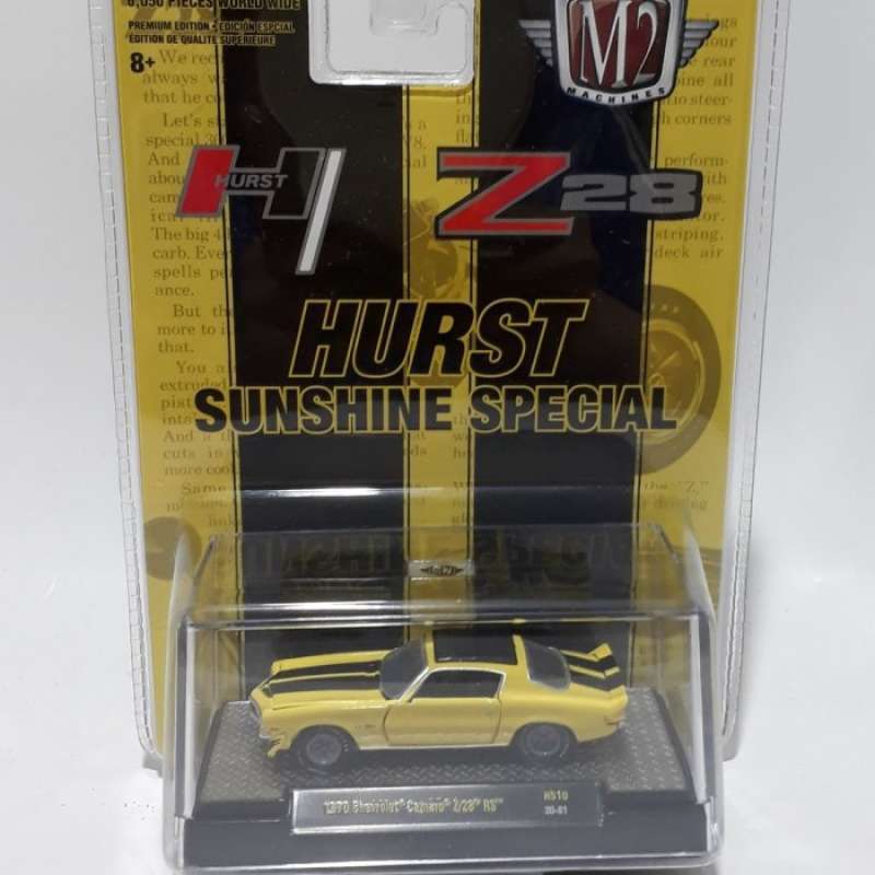 Promo M2 Machines 1/64 He Dm Chevrolet 1970 Camaro Z28 Rs Hurst Diskon ...