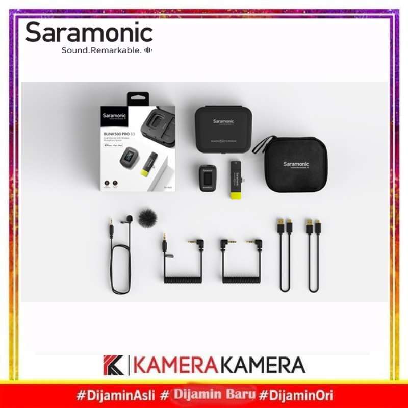 Promo Saramonic Blink 500 B3 Pro Wireless Microphone System Diskon 23% ...