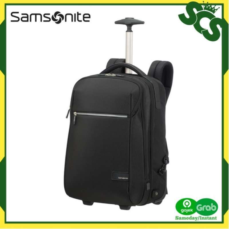 Promo Tas Samsonite Litepoint Backpack Trolley Tas Laptop 17 Inch USB ...