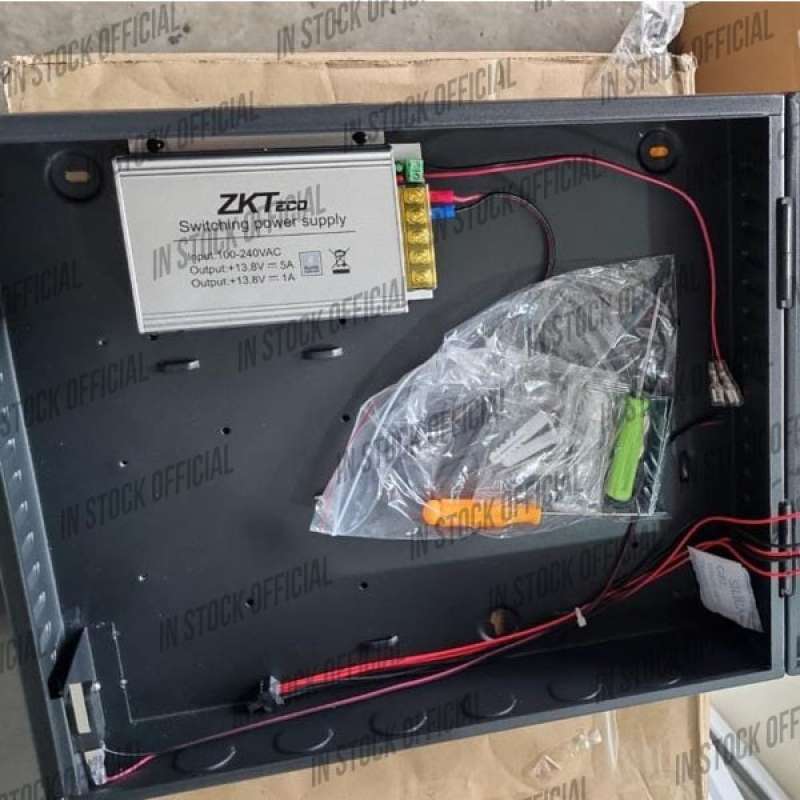 Promo New Psu Box Power Supply Inbio Zkteco Untuk Mesin Akses Dan Absen ...