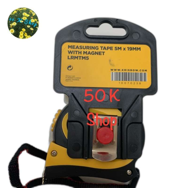 Promo Meteran / Measuring Tape 5 m with Magnet merk Krisbow Diskon 23% ...