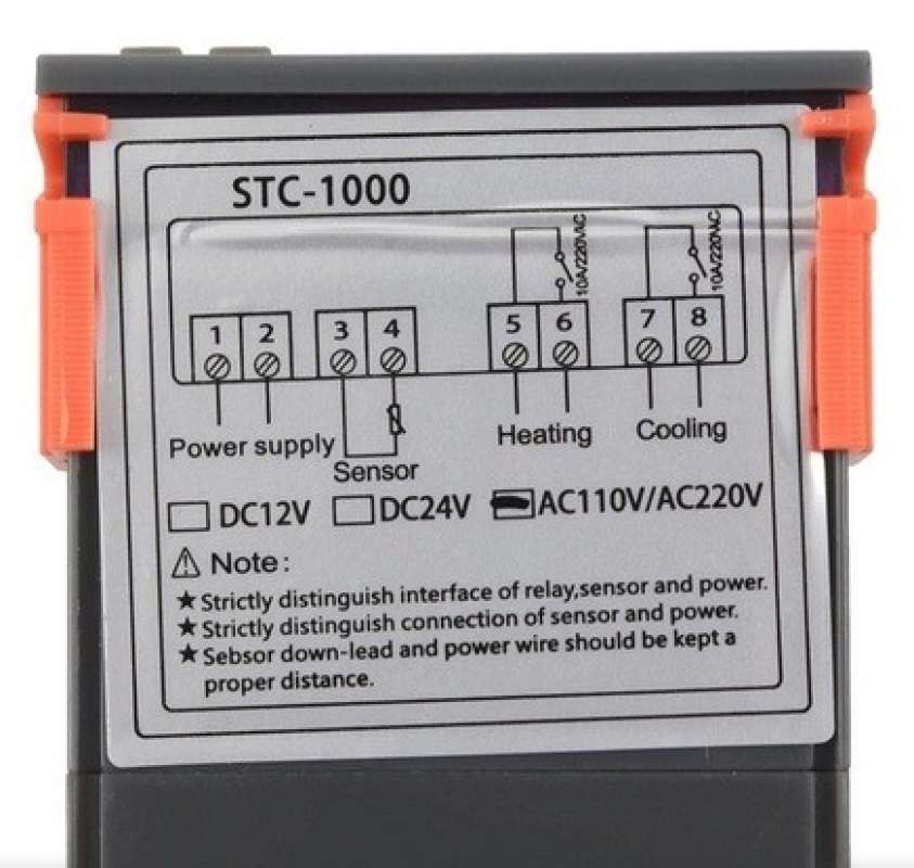 Promo Thermostat Hygrostat Digital STC-1000 atur Suhu Kelembaban STC ...