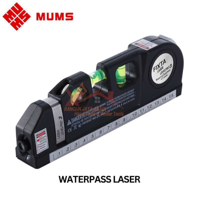 Promo NANKAI LASER WATERPASS DIGITAL MEASURE TAPE ALIGNER RULER LEVEL ...