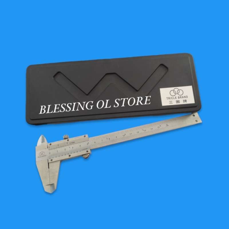 Promo VERNIER CALIPER / SIGMAT BESI MANUAL 6 INCH / JANGKA SORONG MANUAL Diskon 23% di Seller ...