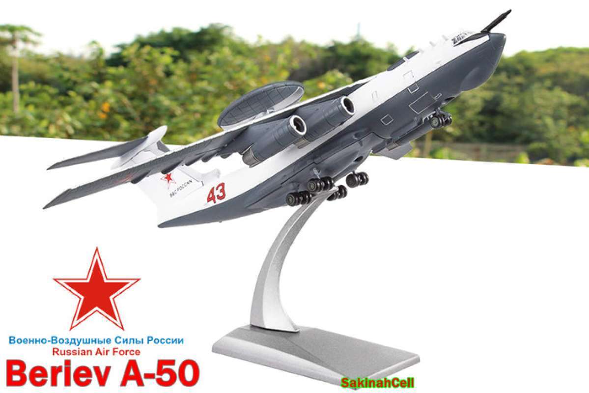 Promo Beriev A-50 Mainstay Russian AWACS 1/200 Ilyushin Il-76 Pesawat ...