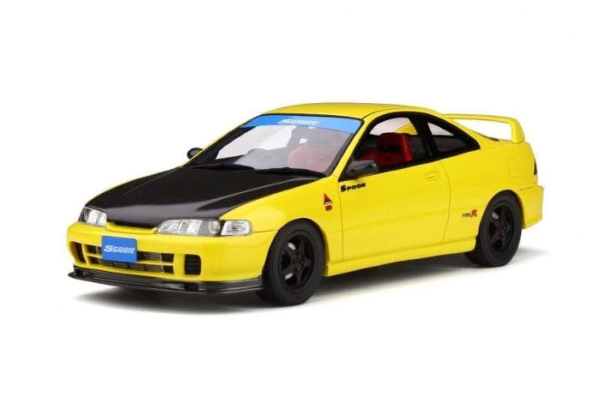 Promo 1/18 OTTO MODELS HONDA INTEGRA TYPE R SPOON YELLOW MINIATUR ...
