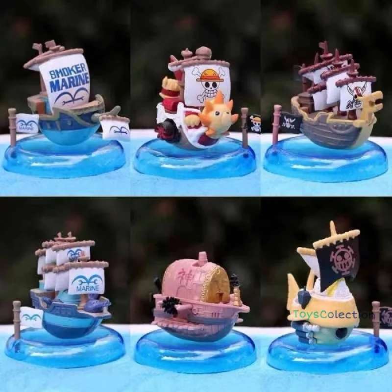 Promo ACTION FIGURE ONE PIECE PIRATE SHIP THOUSAND SUNNY NAVY CHIBI ...
