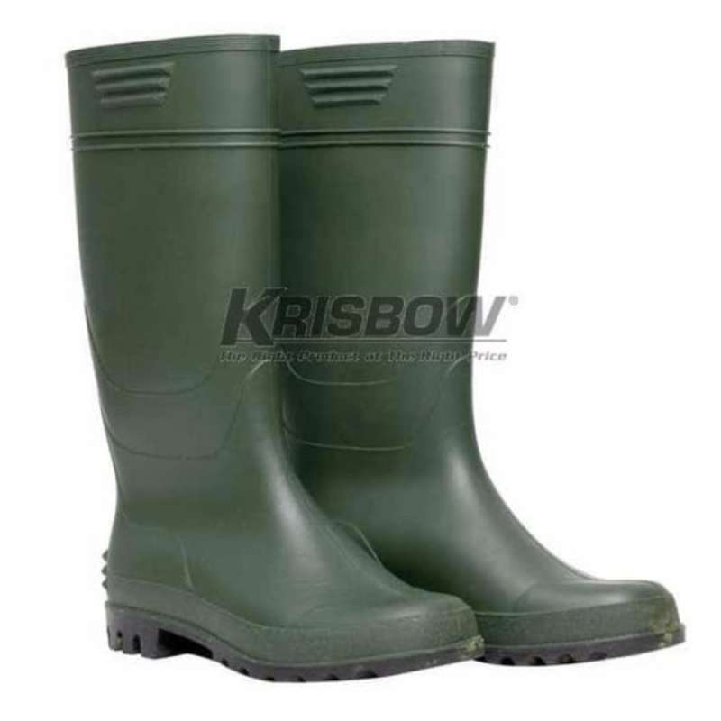 Promo Boots Green Krisbow/ Sepatu Boot Hijau Krisbow Diskon 23% di ...