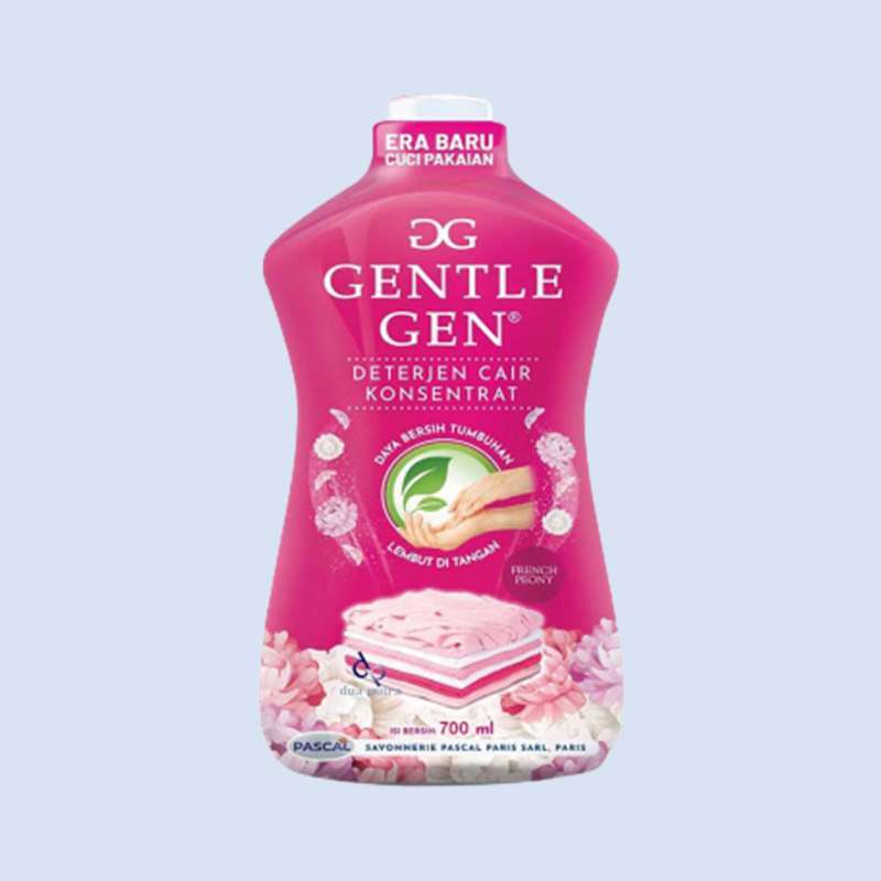 Jual Gentle Gen Deterjen Cair Konsentrat French Peony 700 ml di Seller ...