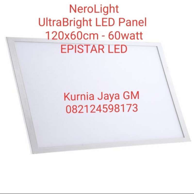 Promo NeroLight ULTRA BRIGHT Panel Led 60watt 120 x 60 cm / Lampu Panel ...