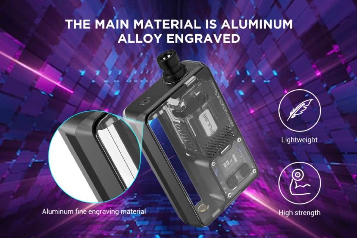 Promo Pulse Aio V2 80W 18650 Kit include RBA by Vandy Vape - Pulse V2 AIO - Sakura Pink Diskon ...