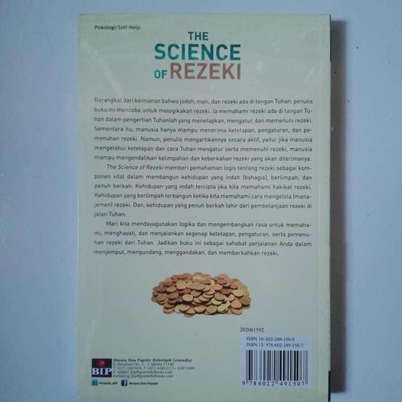 Jual The Science of Rezeki - Edi Susanto di Seller Samudra_Solo ...