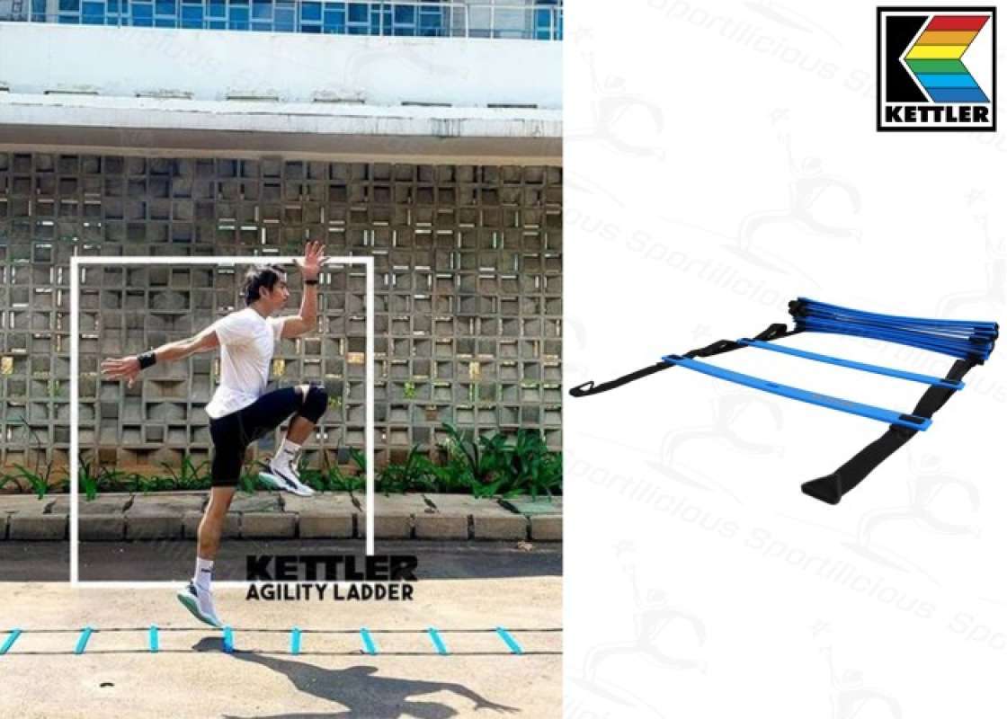 Promo SALE KETTLER AGILITY LADDER TANGGA LATIHAN KELINCAHAN KETANGKASAN ...