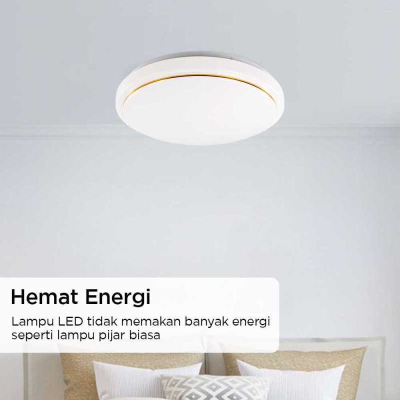 Jual Lampu Plafon Led Minimalis Modern 30W 33cm Cool White Di Seller ...