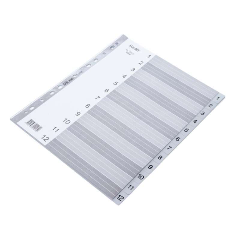 Jual Bantex Maxi Divider Index PP/Pembatas Binder/Penyekat Ordner - A4 ...