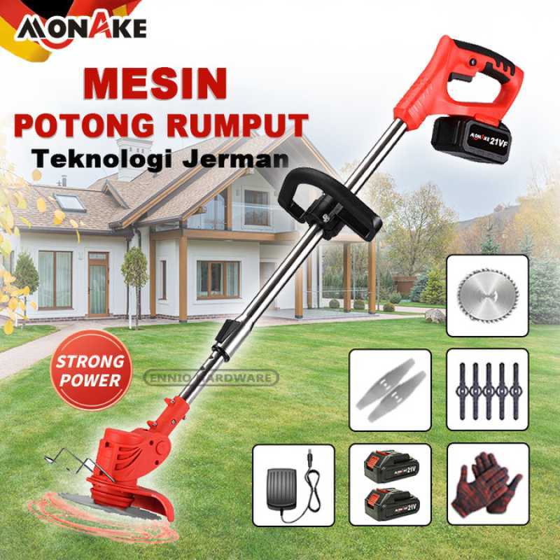 Promo Mesin Potong Rumput Pemotong Rumput Listrik Pemangkas Cordless ...