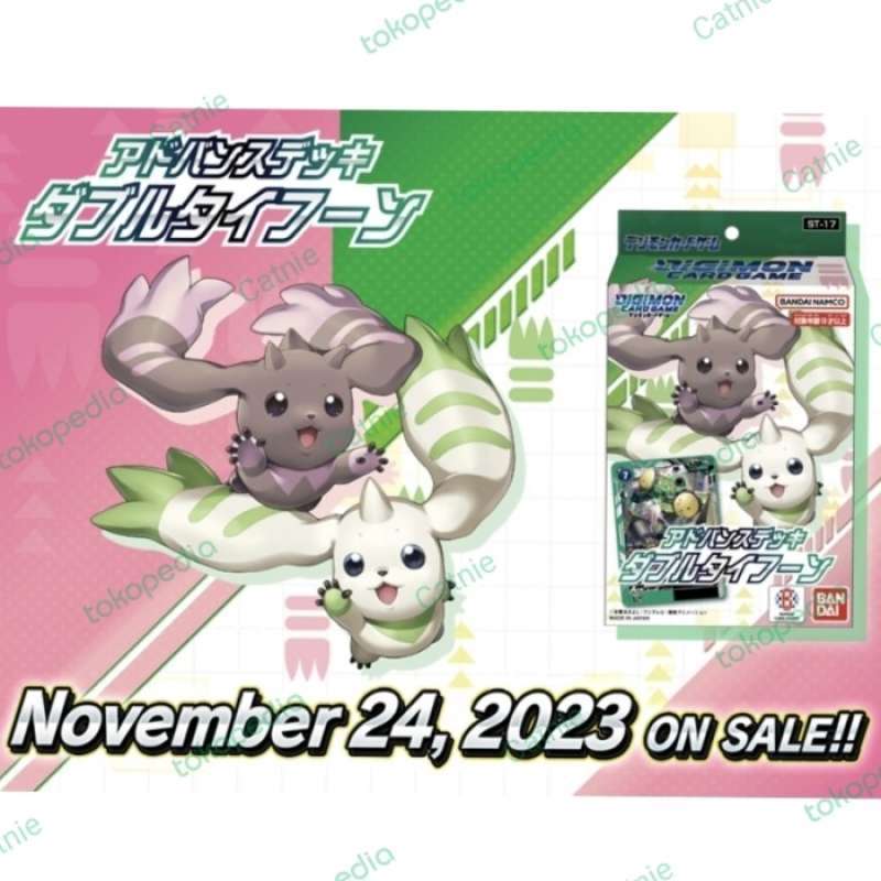 Promo DIGIMON CARD GAME ADVANCE DECK DOUBLE TYPHOON [ST-17] Diskon 23% ...