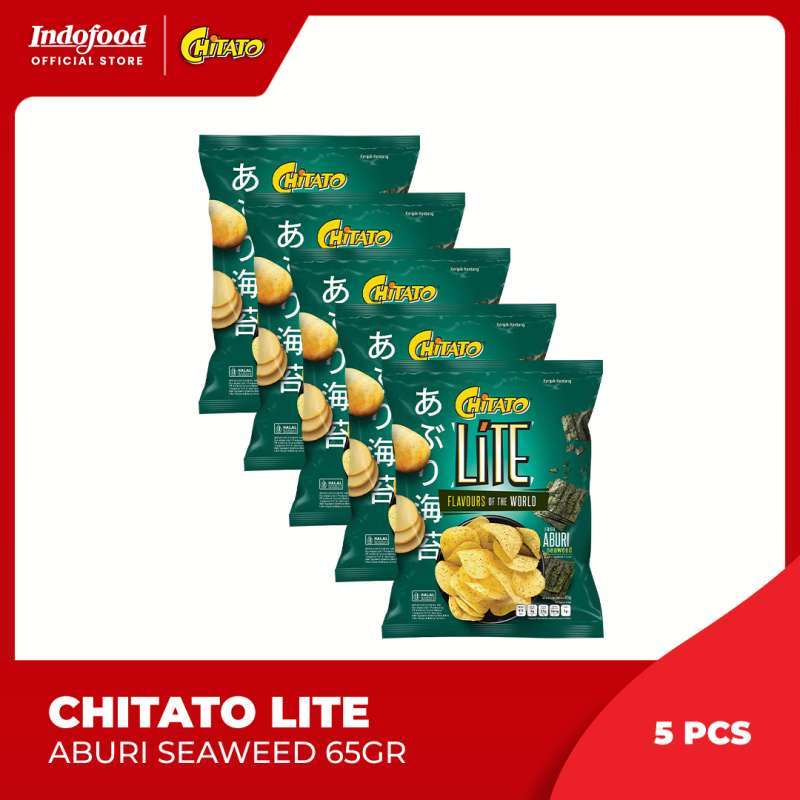 Jual 5 Pcs - Chitato Lite Aburi Seaweed 65gr Di Seller Indofood ...