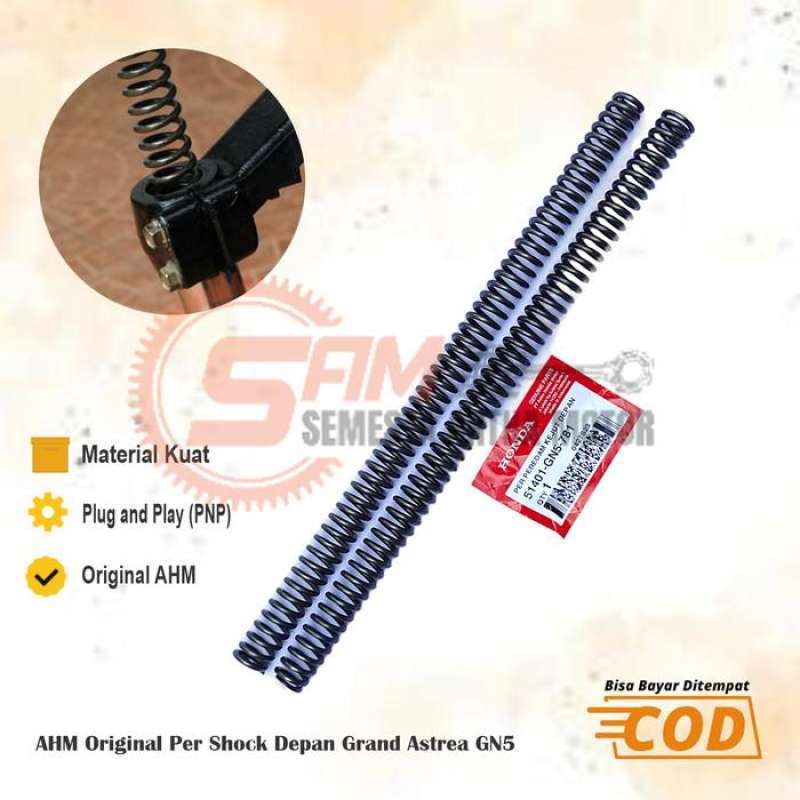 Jual Per Shock Depan AHM Honda Astrea Grand Legenda Prima GN5 Motor ...