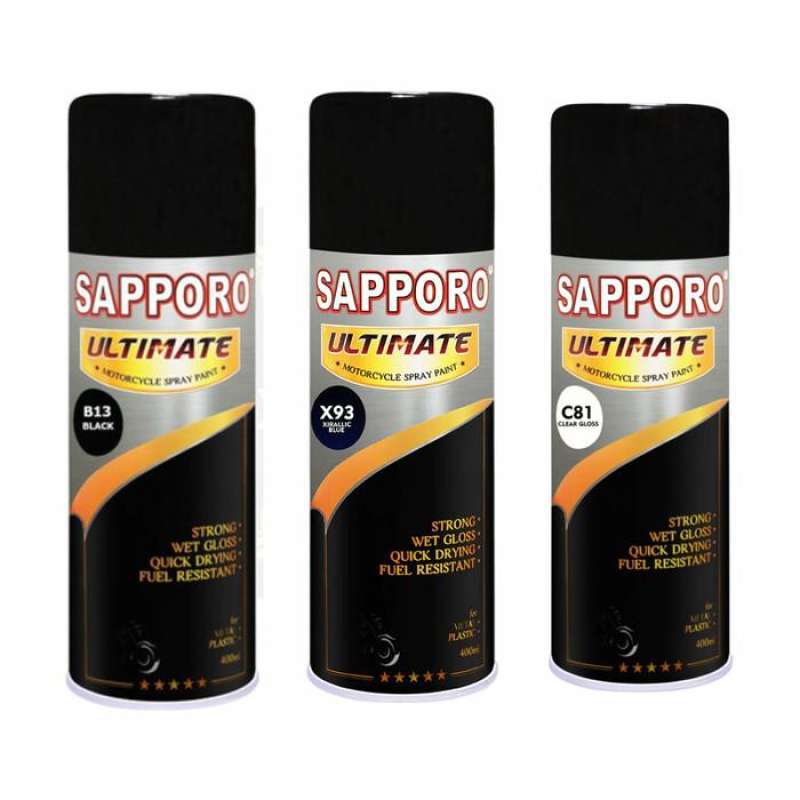 Jual Pilox Sapporo Ultimate Xirallic Blue X93 Cat Semprot Biru Pilok ...