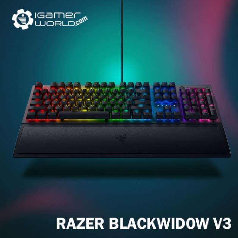 Promo Razer Blackwidow V3 Fullsize Mechanical Gaming Keyboard Diskon 23 ...