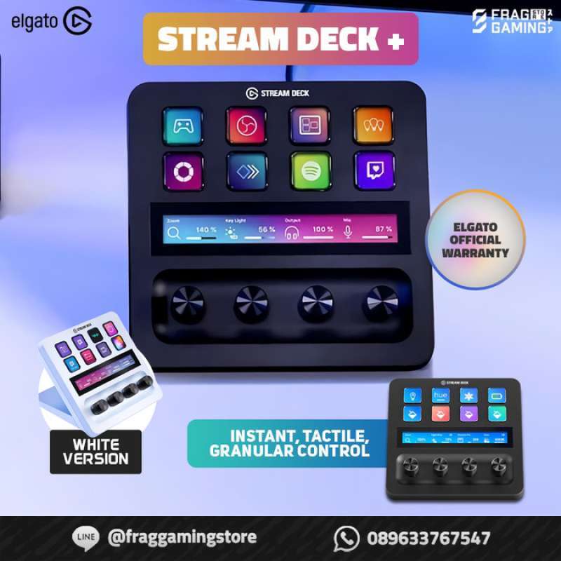 Promo Elgato Stream Deck+ / Stream Deck Plus / Stream DeckPlus ...
