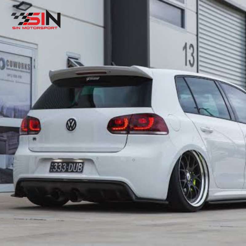 Promo Spoiler VW Golf MK6 TSI GTI / Wing VW Golf Carbon OSIR Style ...
