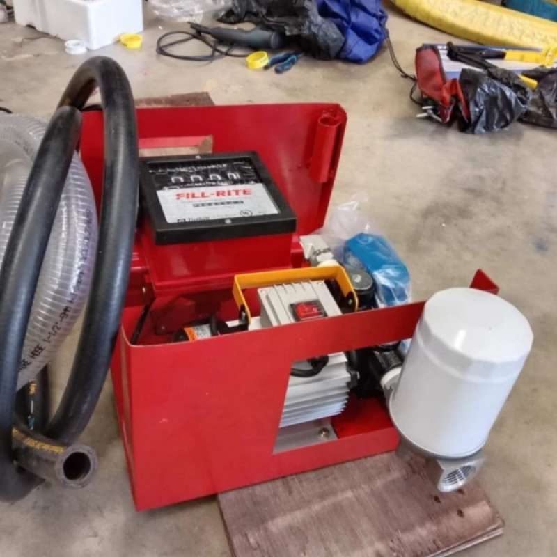 Promo Flow Meter Fill Rite Set Lengkap Pompa Bbm Solar Fill Rite 60Lpm ...