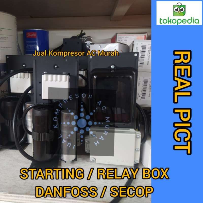 Promo Starting Box Danfoss set / Relay Box Secop set Diskon 23% di ...