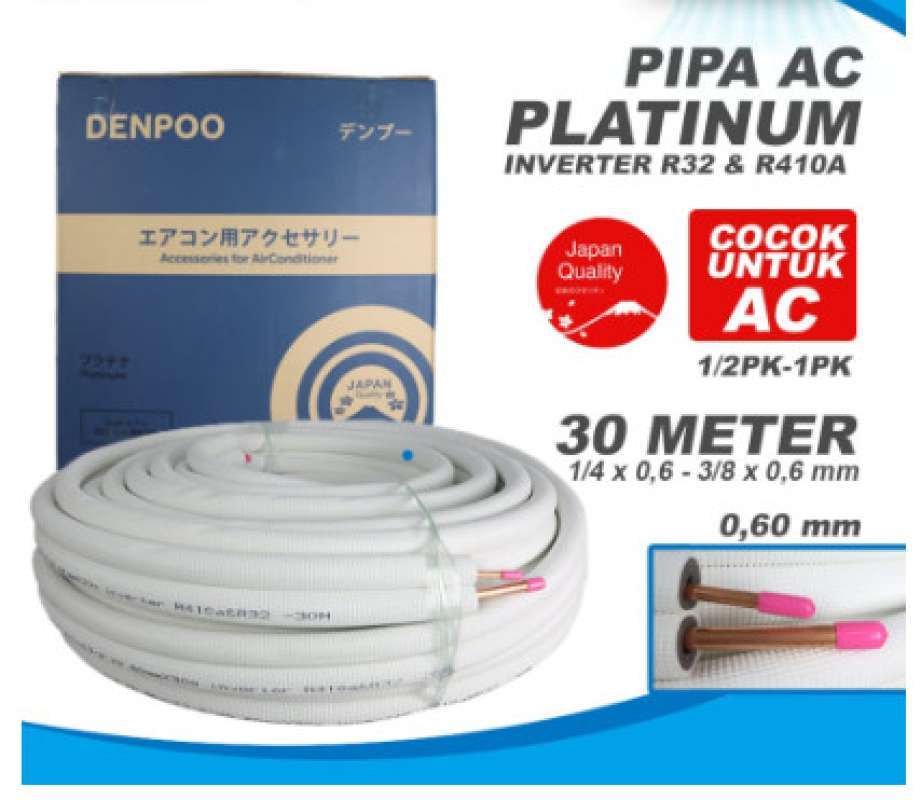 Promo Pipa AC Tebal Platinum Economy 1 Roll 30 Meter Diskon 23% di ...