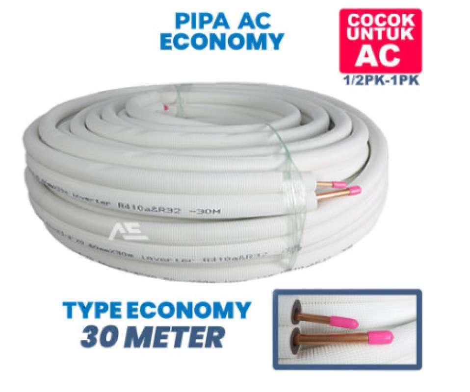 Promo Pipa AC Tebal Platinum Economy 1 Roll 30 Meter Diskon 23% di ...