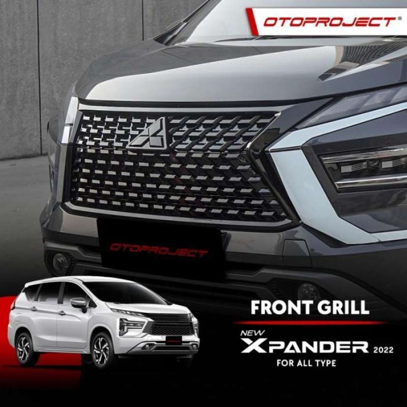 Jual Front Grill Mitsubishi New Xpander 2022 V2 Otoproject - PAKET PALET di Seller Toko Variasi ...