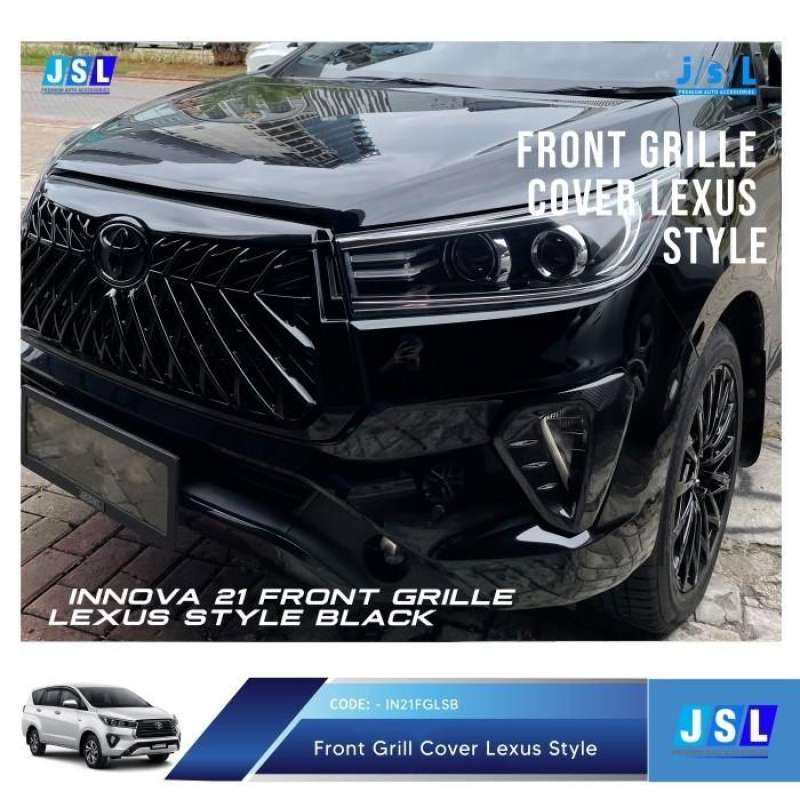 Jual Grill Depan Front Grille Lexus Black List Black All New Innova ...