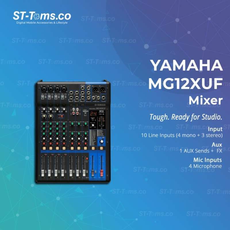 Jual Yamaha MG10XUF MG10 XUF MG 10XUF Audio Mixer Console 10 Channel ...