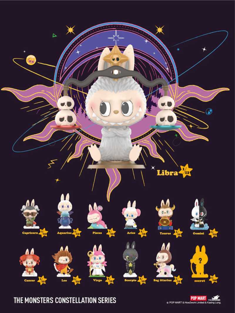 Jual Toys Pm Figure The Monsters Constellation Series Figures Blind Box ...