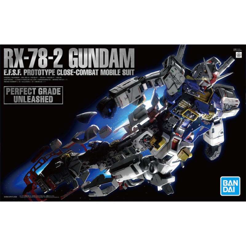 Promo Pg 1/60 Rx-78-2 Gundam Perfect Grade Unleashed Bandai Diskon 23% ...