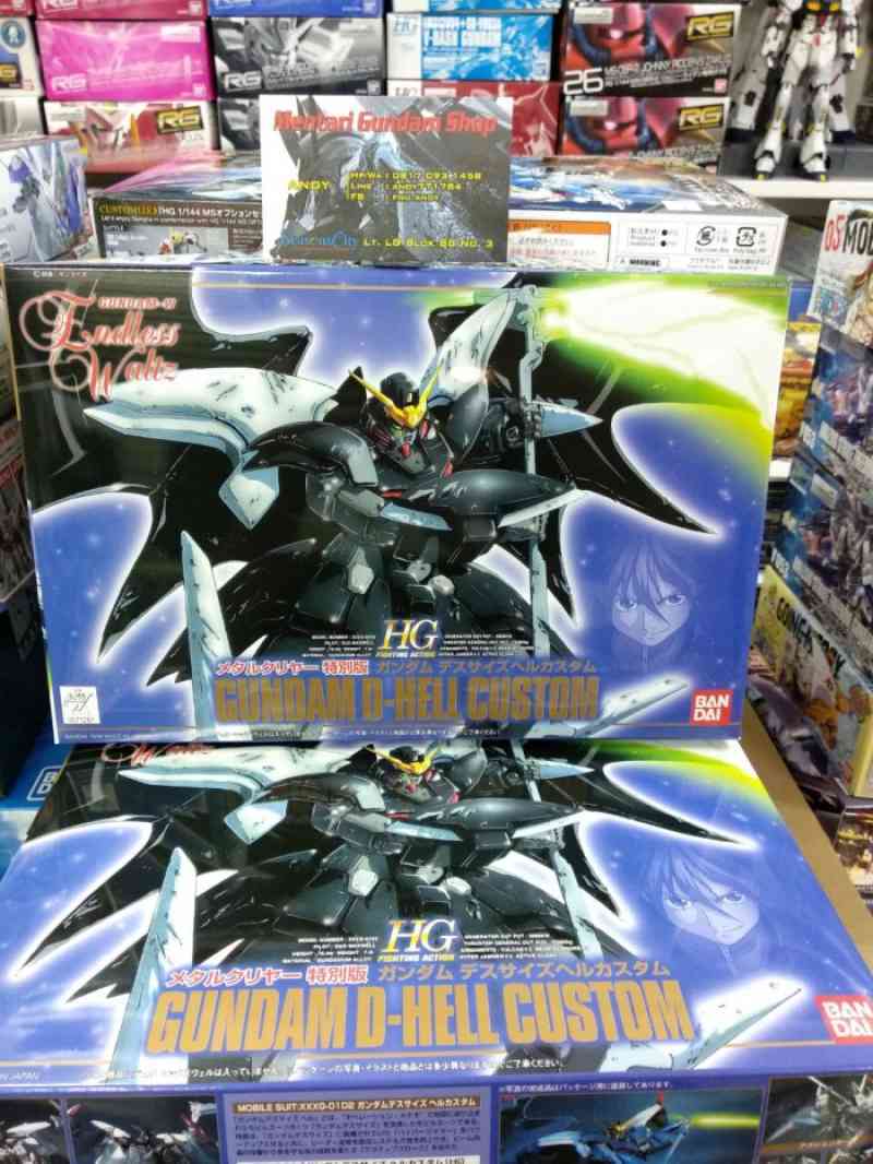 Promo Hg D-hell Custom Clear Special / Hg Deathscythe Hell Clear Diskon ...